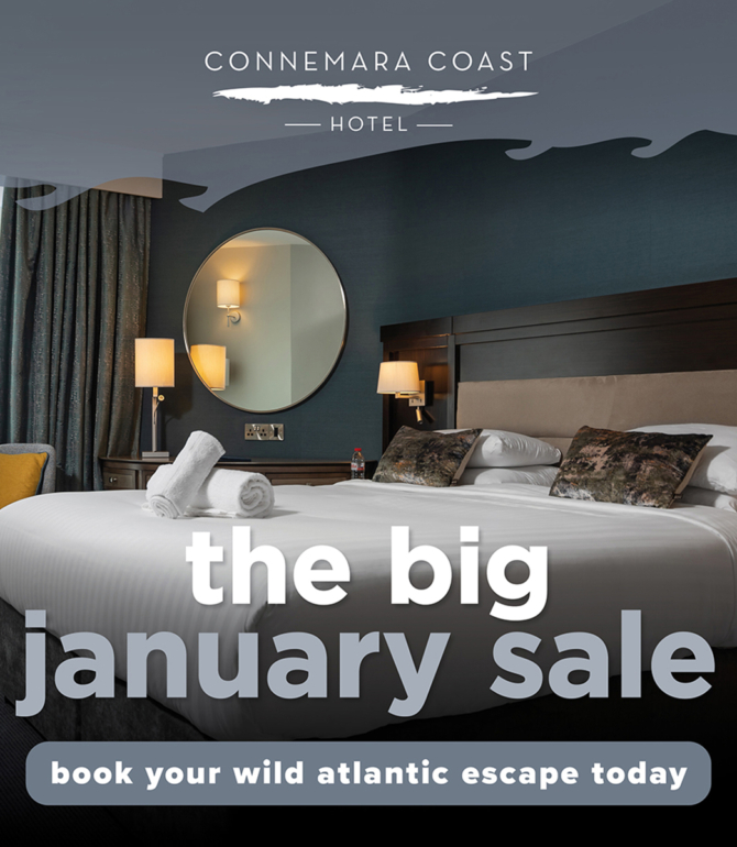 January Sale | Connemara Coast Hotel | Stay in Connemara